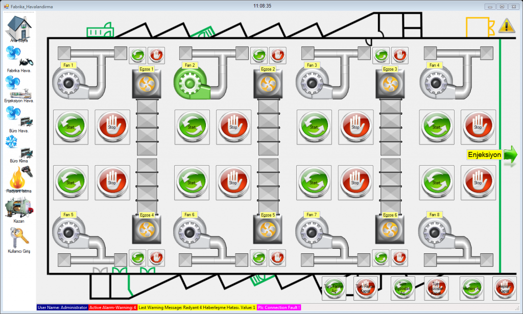 SCADA Software - Supervisory Control and Data Acquisition - FULTEK