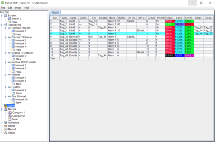 Focus HMI Software - PLC | HMI | SCADA | SOFTWARE | FULTEK LTD